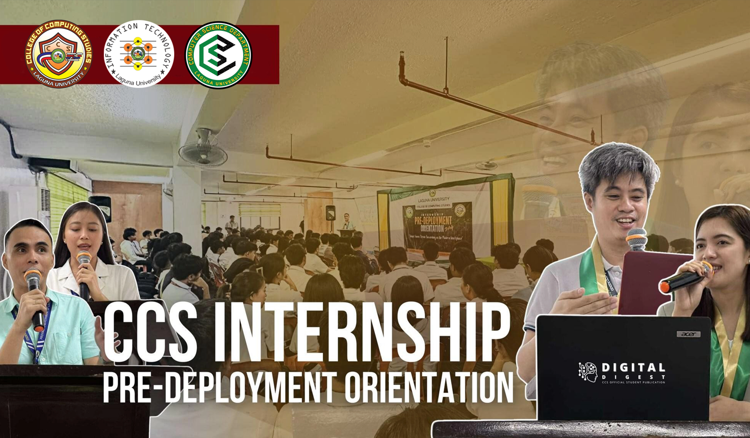 OJT-Bound CCS Students Attend Pre-Deployment Orientation - Laguna ...